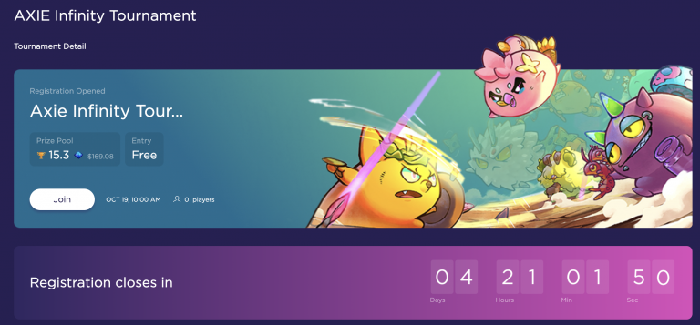 How to compete in Axie Infinity Tournaments
