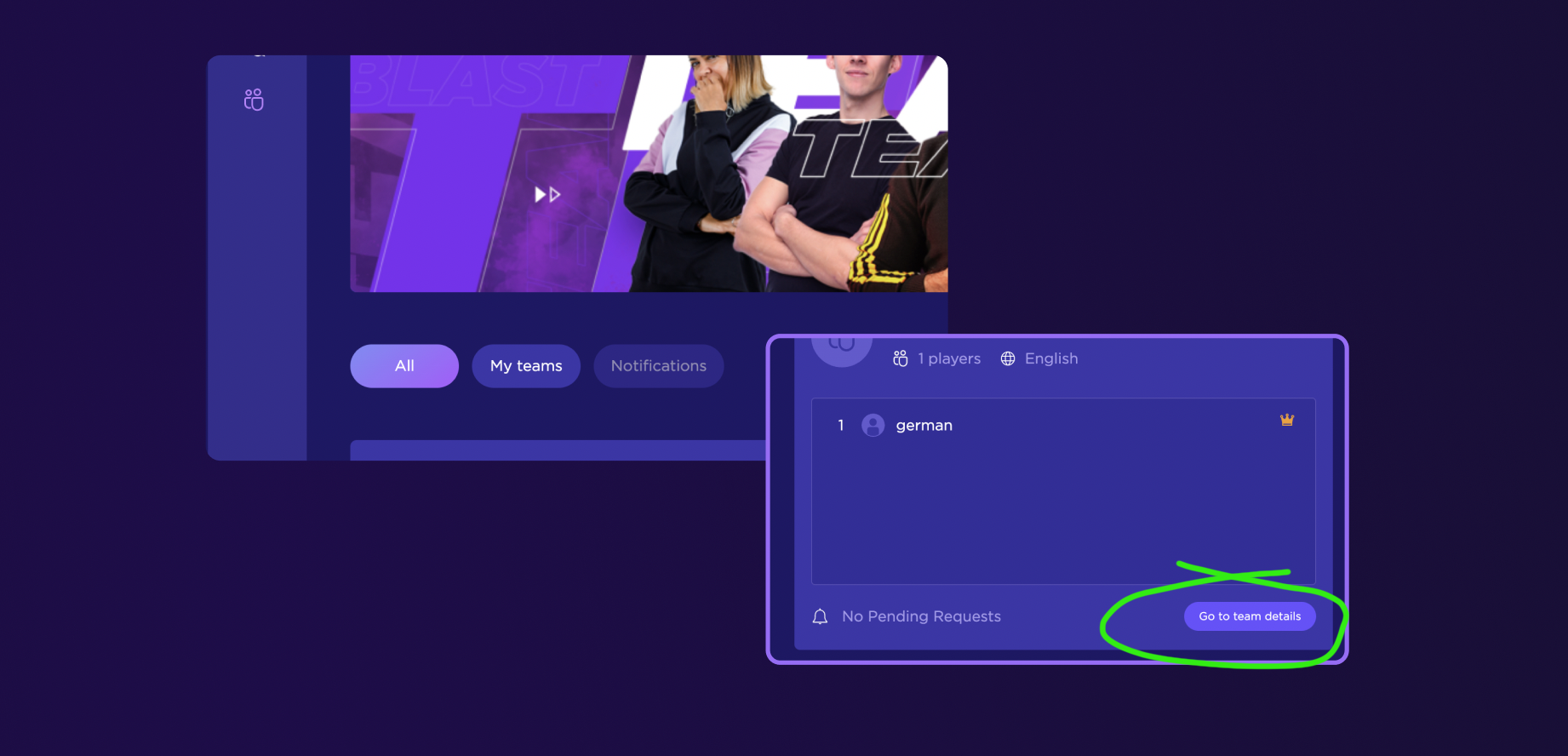 Squad up!: How to set up your own Team at Blast